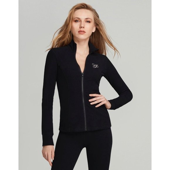 Agent Provocateur | Jackets & Coats | Agent Provocateur Rayley Black Zip Up Top S Nwt 95 | Poshmark